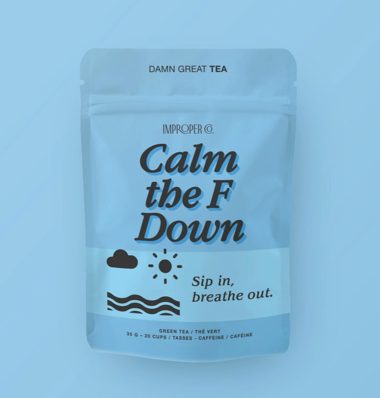 Calm the F Down Green Tea – Days with Gray